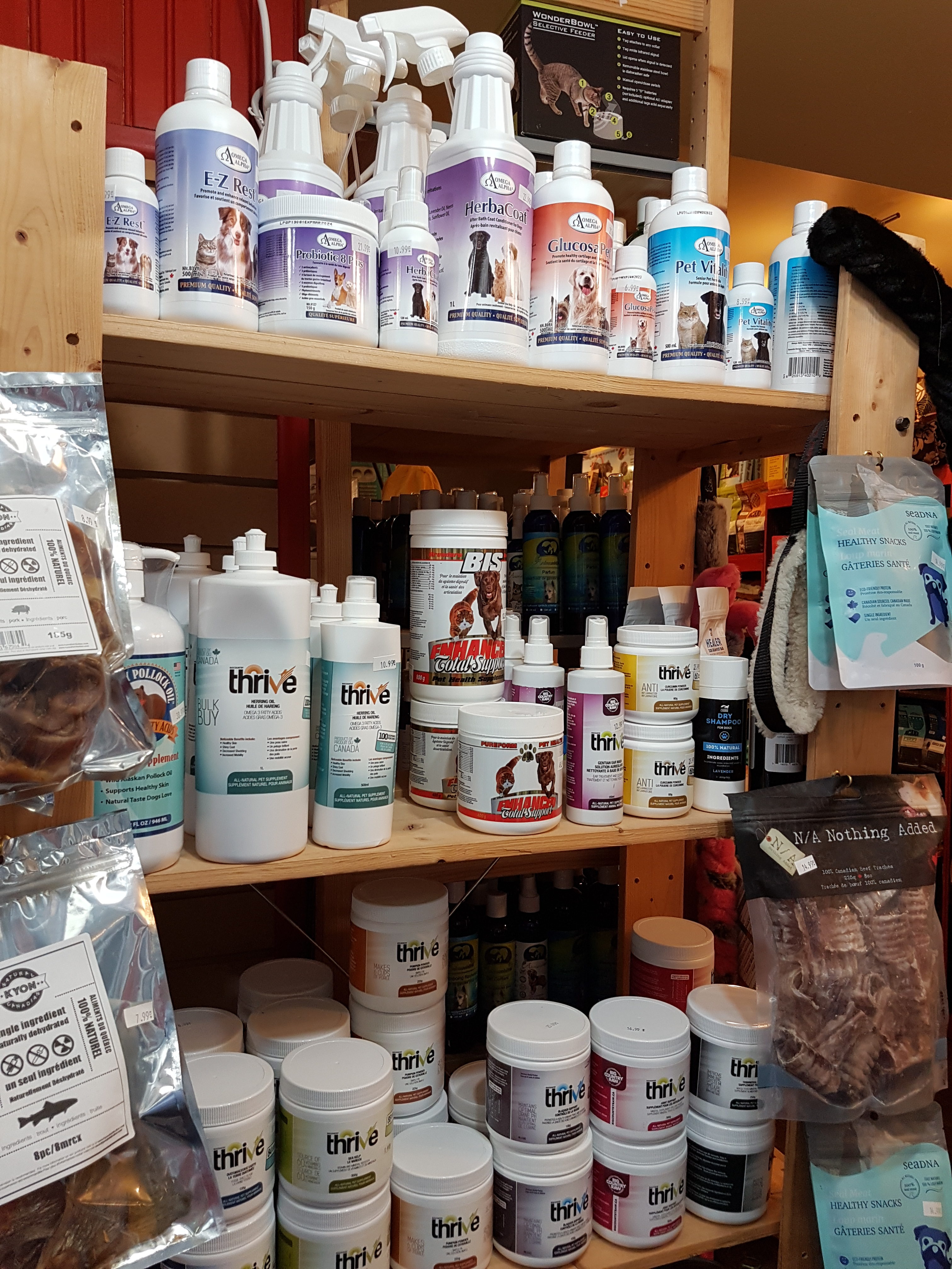 Omega Alpha et thrive chez Heidi & cie