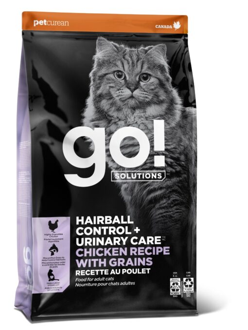 go! Solutions Contrôle Boules De Poils+ Urinaire pour Chat, 1.36 kg ...
